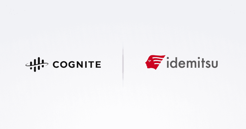 出光興産の製造4拠点へCognite Data Fusion(R)を導入 | 出光興産株式会社、Cognite株式会社