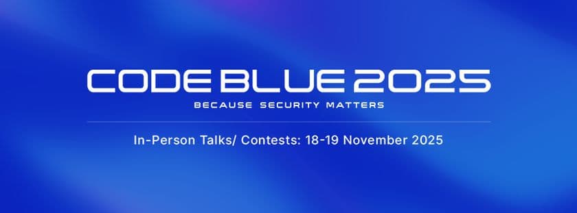 日本最大級のサイバーセキュリティ国際会議 「CODE BLUE 2025」 クロージング・キーノートは 日本のサイバーセキュリティ政策の司令塔、 NCOの飯田陽一氏に決定！ | CODE ...