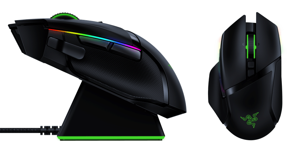 Razer、FPSに最適なゲーミングマウス「Basilisk」シリーズ、 高速無線技術「HyperSpeed」搭載でワイヤレス化！ 多機能 ...