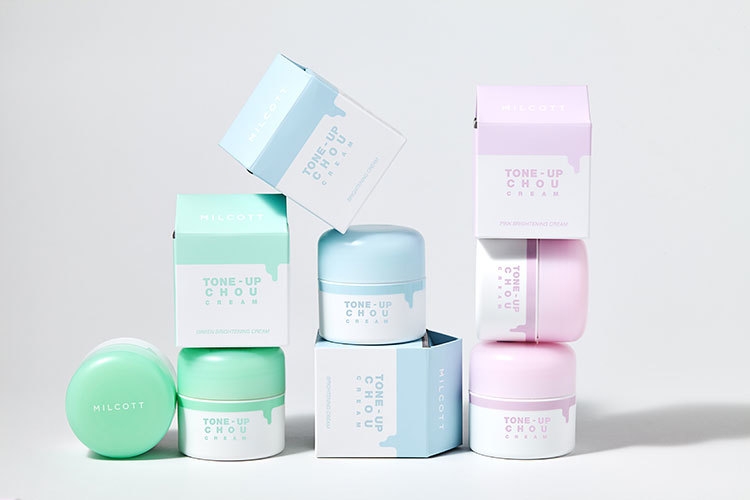 DHOLICオリジナルコスメ「MILCOTT」の 『TUシュークリーム』がリニューアル！ 肌悩みに合わせた新色が5月29日より発売 ...