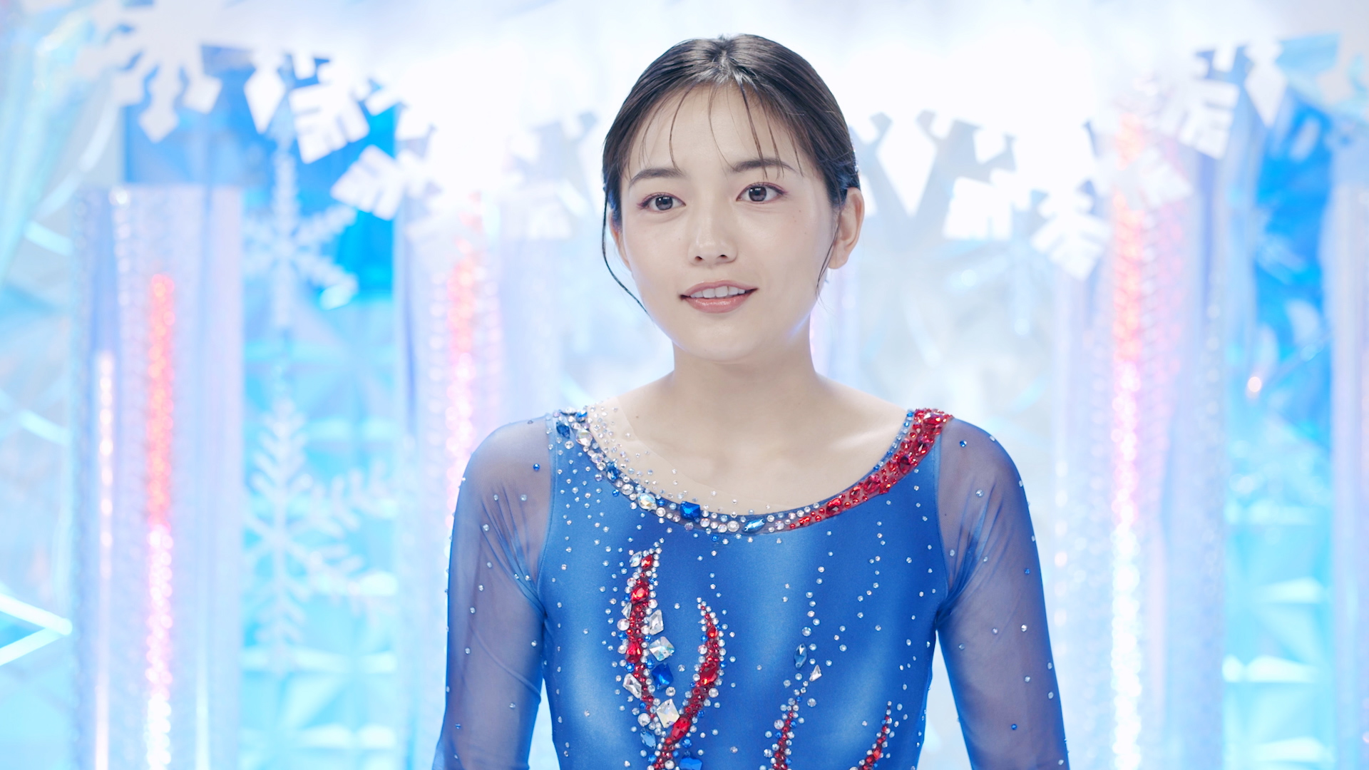 川口春奈がフィギュアスケート選手に! Qoo10 新動画公開。 選手 川口春奈がフィギュアスケート選手に! Qoo10 新動画公開。 選手
