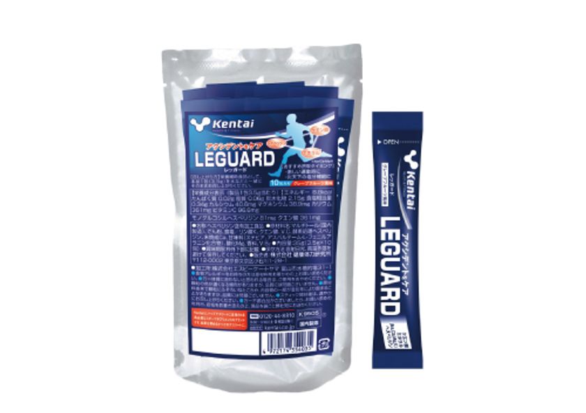 スポーツサプリメントのパイオニアKentaiが「LEGUARD(レッガード)」を7月8日に新発売！｜株式会社健康体力研究所のプレスリリース