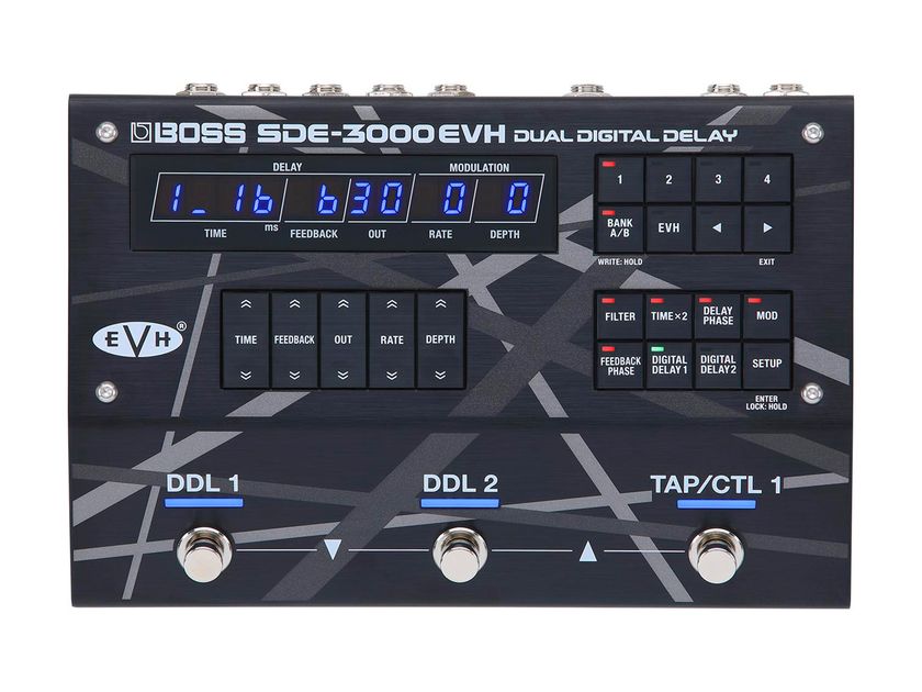 名機「SDE-3000」のサウンドを完全再現した デジタル・ディレイ 名機「SDE-3000」のサウンドを完全再現した デジタル・ディレイ